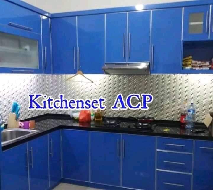 Kitchen Set Aluminium ACP - Jasa Renovasi Rumah